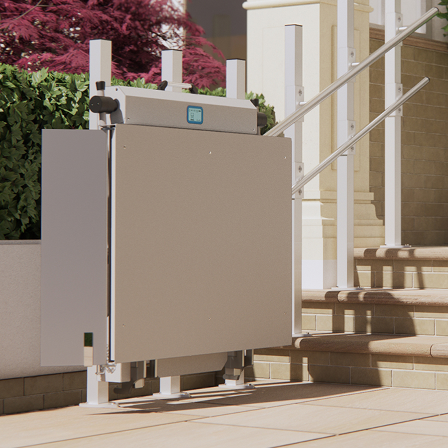 Elevate Glide Platform Lift — Wheelchair access for Stairs