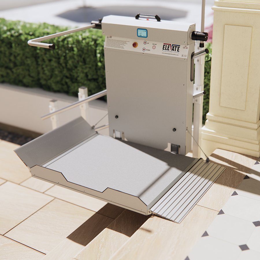 Elevate Glide Platform Lift — Wheelchair access for Stairs